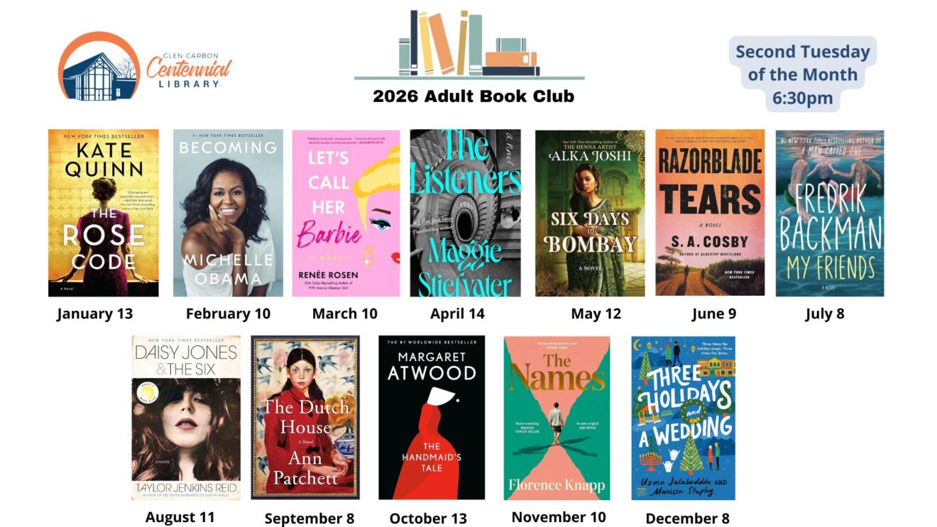 Book Clubs – Glen Carbon Centennial Library